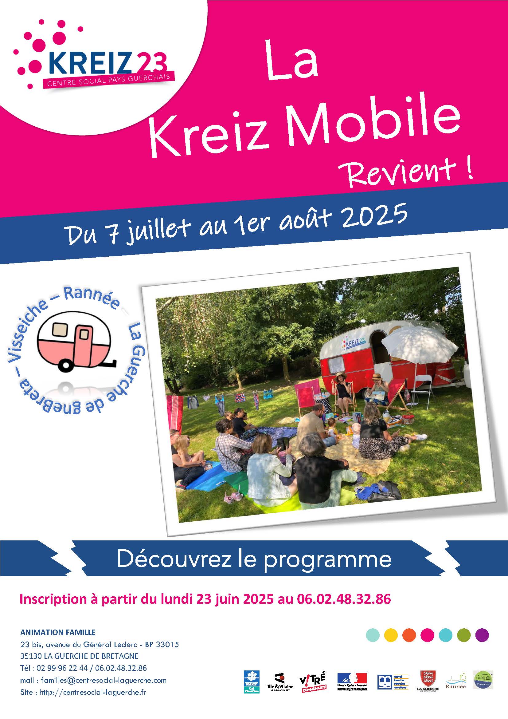 Le Kreiz Mobile s’installe tout l’été ! – La Guerche de Bretagne